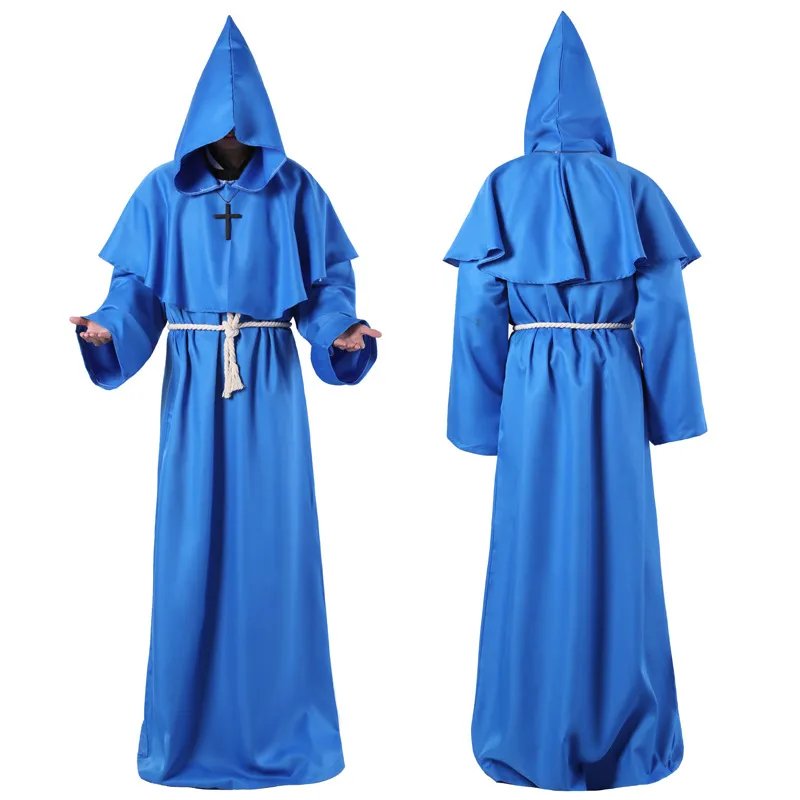 Halloween Medieval Friar Wizard Costume | Incredible Jacket