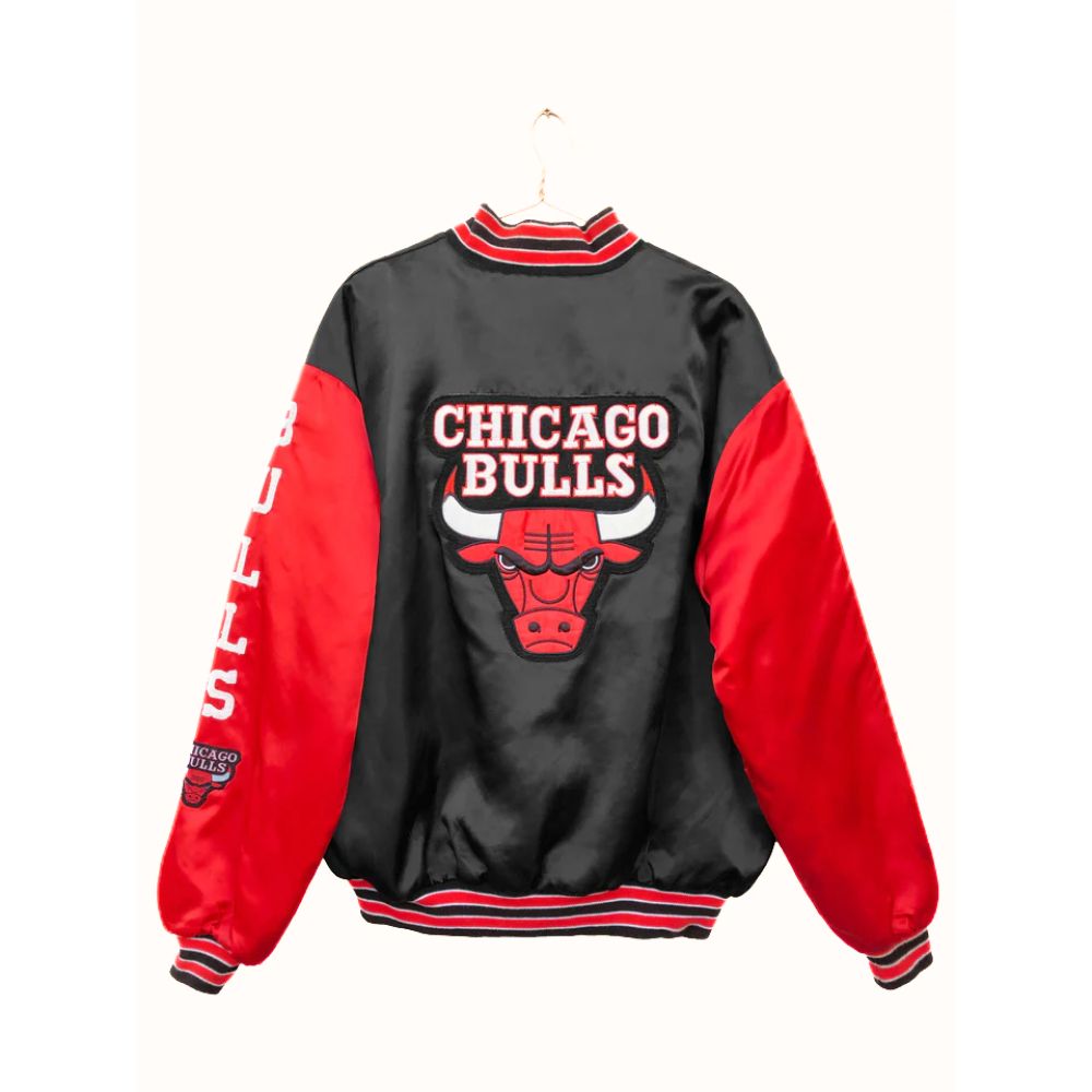 NBA Chicago Bulls 23 Black & Red Varsity Jacket | IJ