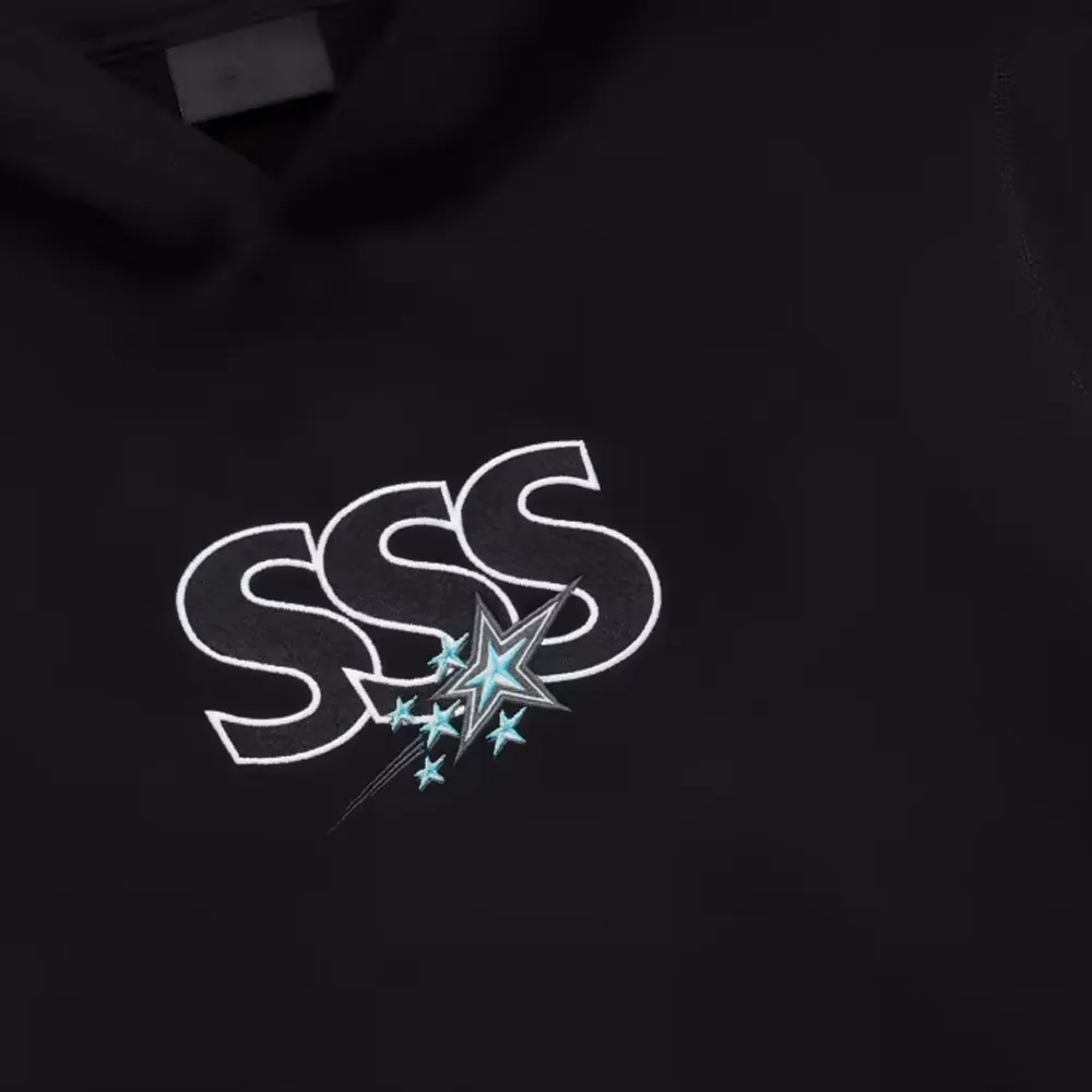 SSS Triple S Black Hoodie¬Incredible Jacket